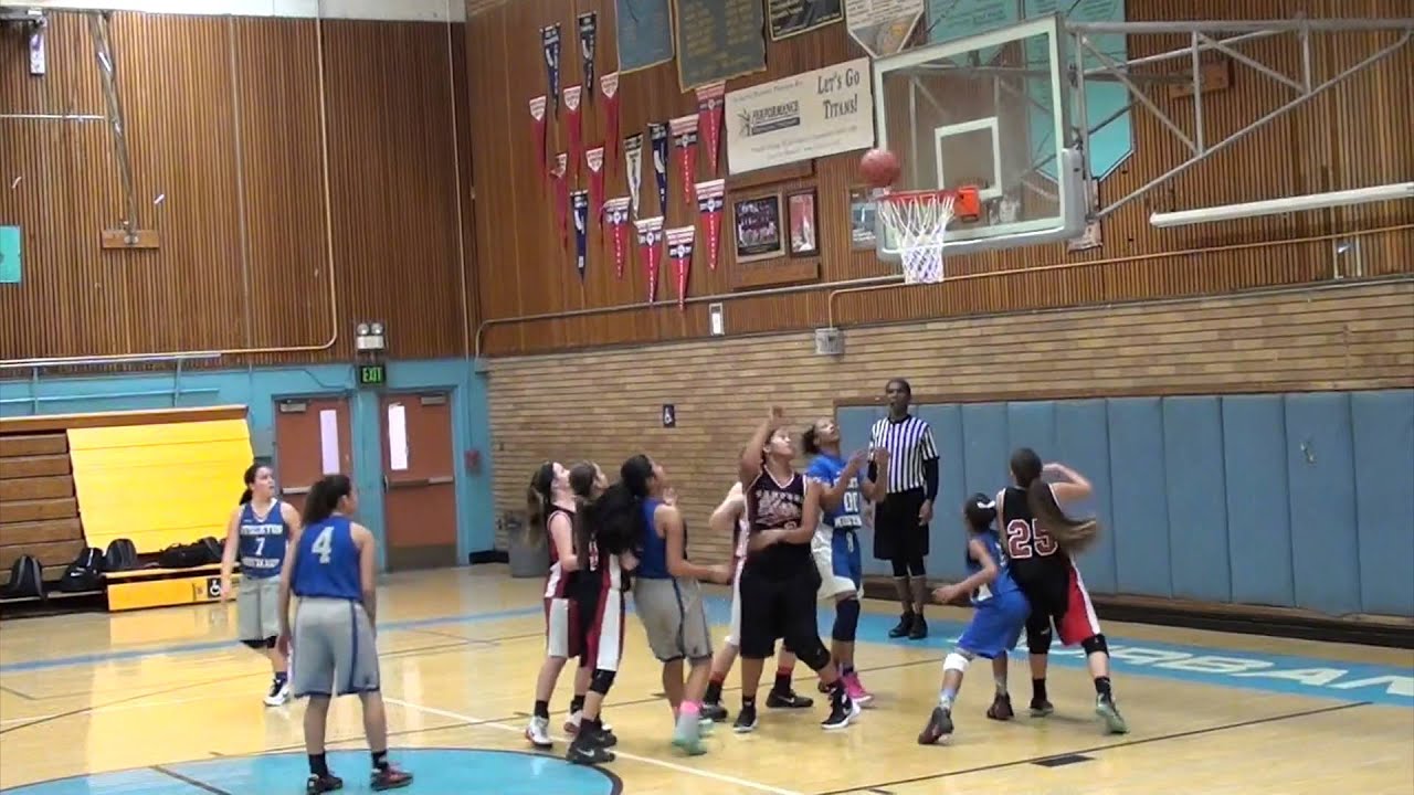 Kayla Fermil 1-30-2016 8th grade with Mustangs highlight - YouTube