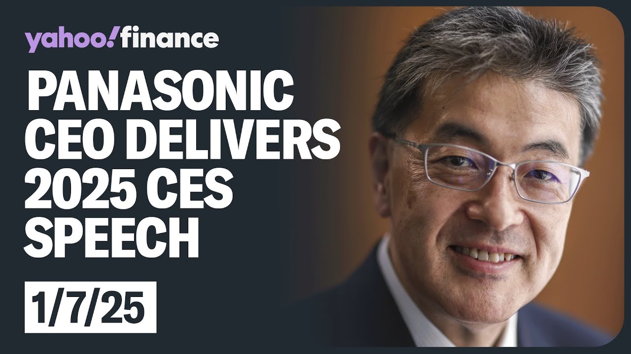 Panasonic CEO talks future of a sustainable world at CES - YouTube