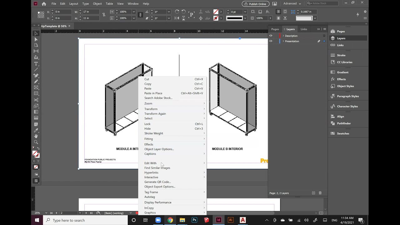 PopUp InDesign File - YouTube