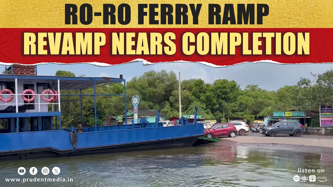 "RO-RO Ferry Ramp Revamp Nears Completion" - YouTube
