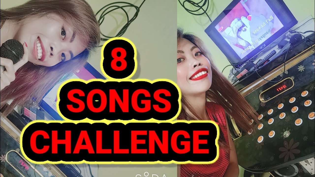 8 SONGS CHALLENGE @ Videoke 😱😘 - YouTube