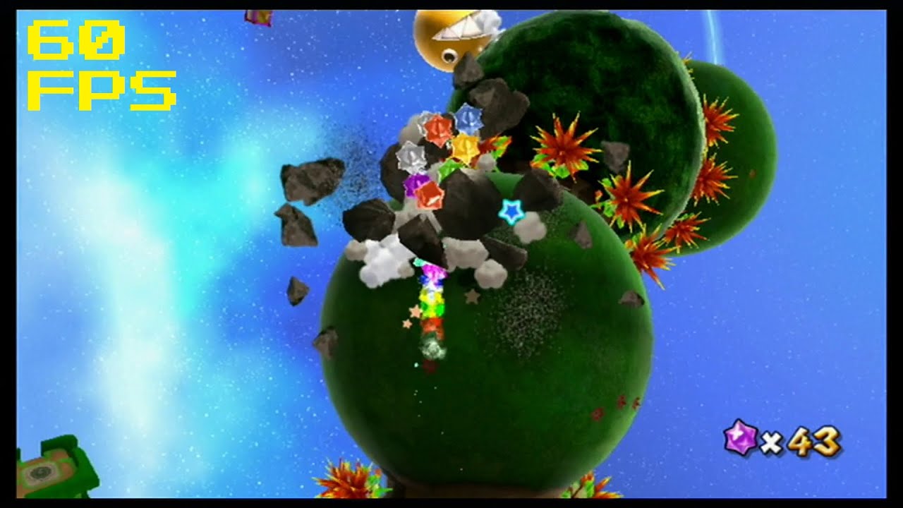 50. [60 FPS] The Golden Chomp - Gusty Garden - Galaxy Super Mario ...