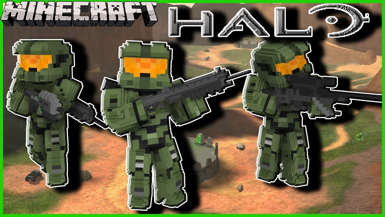 Halo 4 Master Chief Minecraft Skin