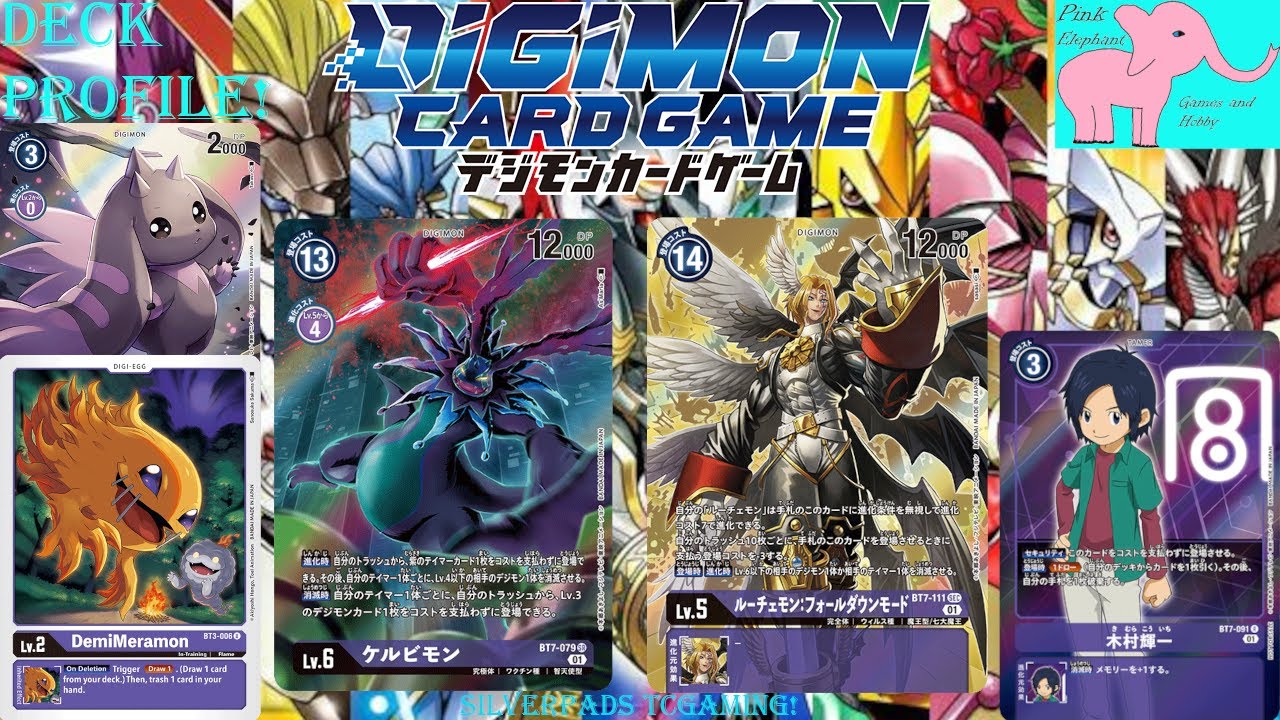 Digimon TCG BT7 Format Purple Lucemon - YouTube