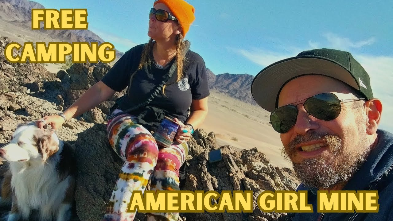 FREE CAMPING- American Girl Mine| Van Aide meetup| BLM - YouTube
