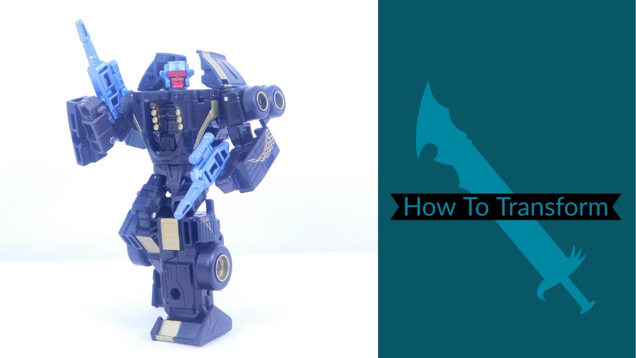 How To Transform: Transformers Legacy Velocitron Shadowstrip - YouTube