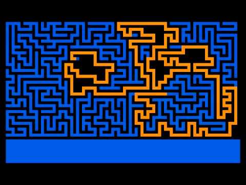 Simple Maze Generator in Atari BASIC (1979) - YouTube