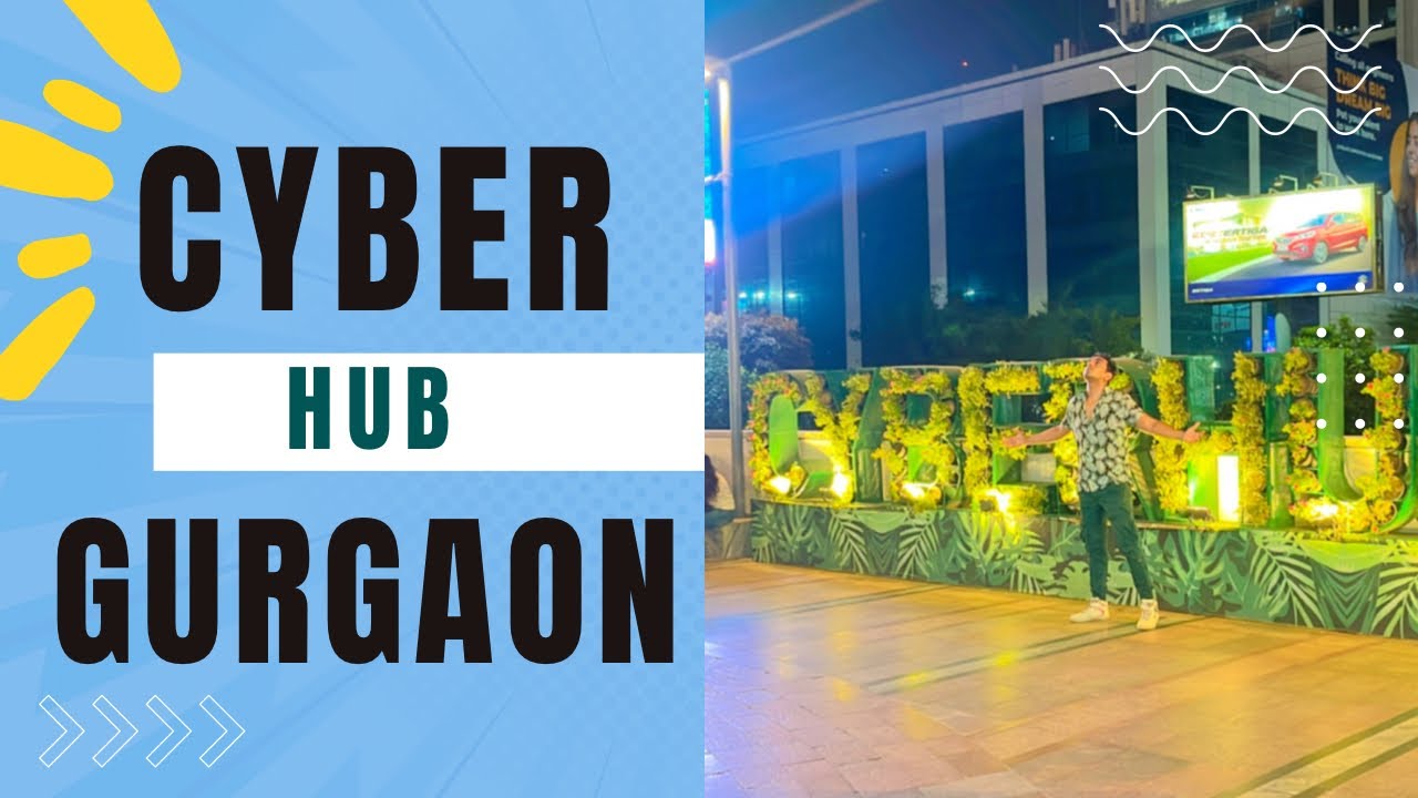 Cyber hub gurgaon Marwadi vlog :- shailesh ghanchi - YouTube