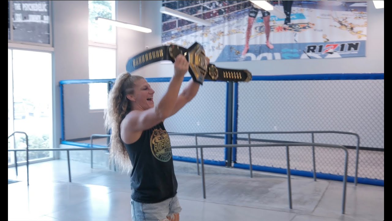 The Champ Is Back! Kayla Harrison Returns to ATT After UFC Title Win ...