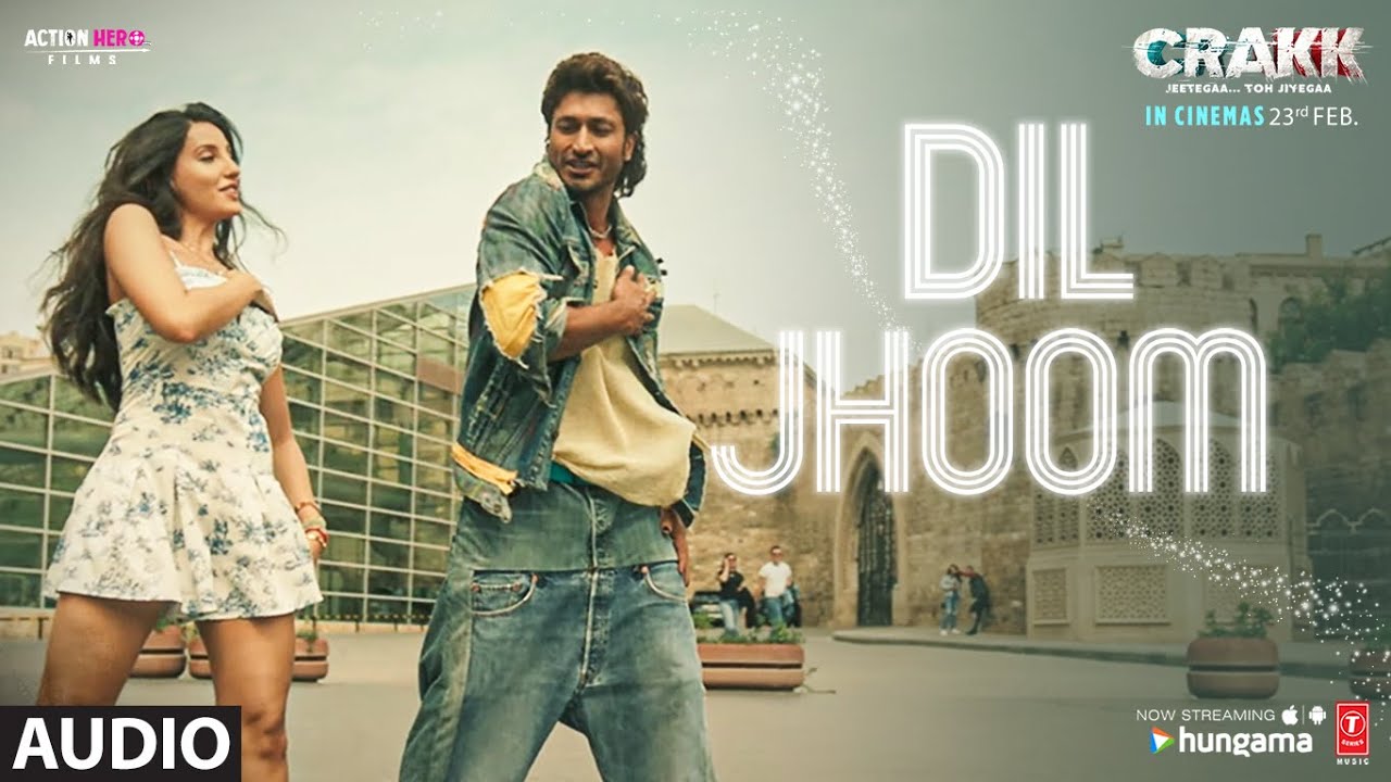 CRAKK: Dil Jhoom (Audio) | Vidyut Jammwal | Nora Fatehi | Vishal Mishra ...