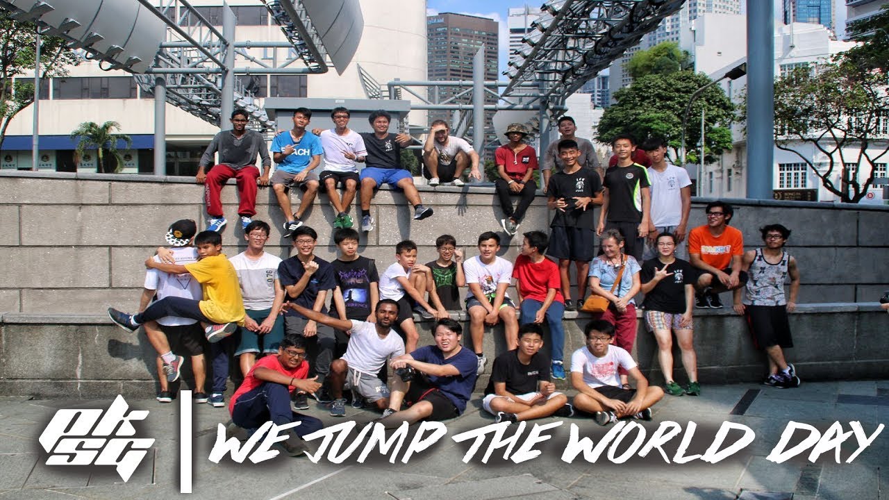 Parkour Singapore | April Monthly Jam 2018 X We Jump The World Day ...