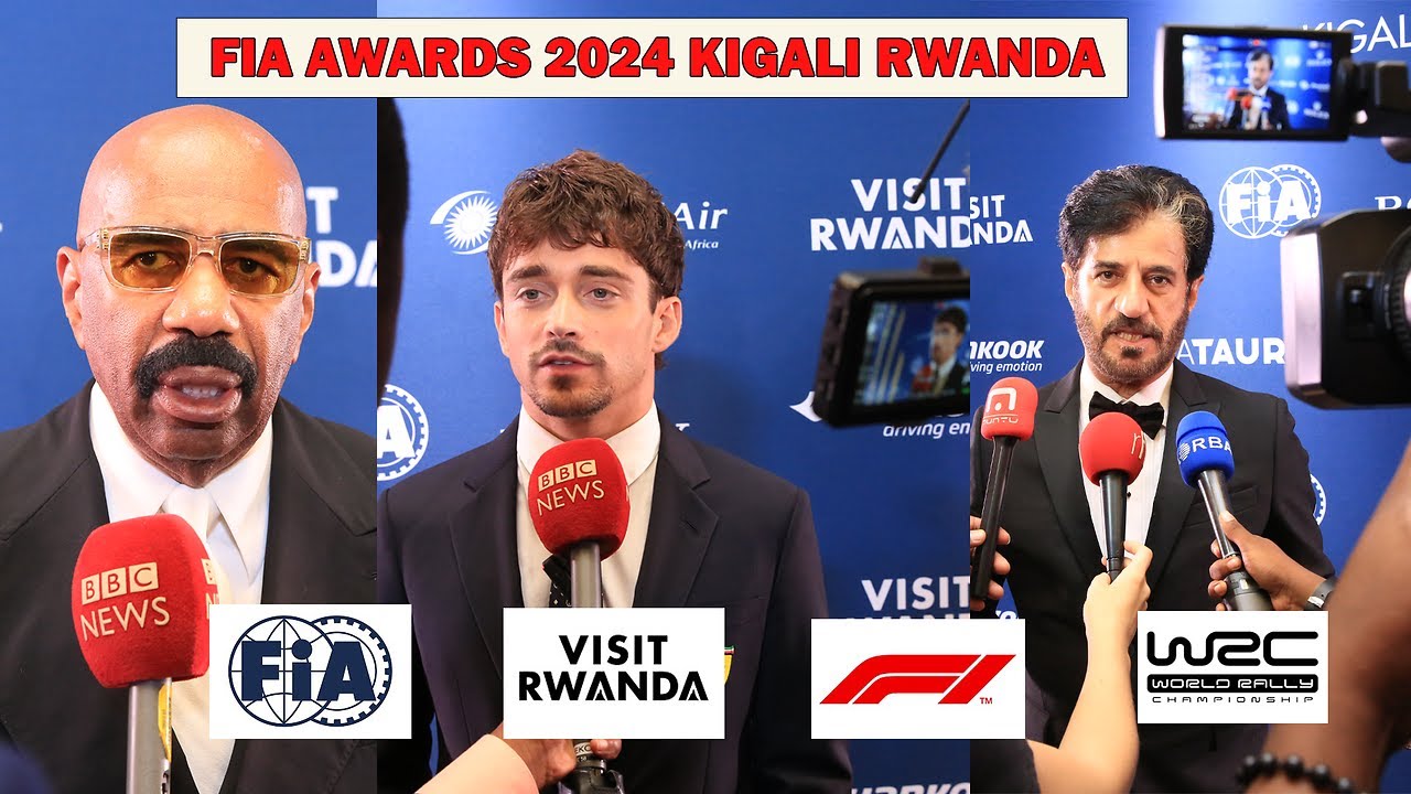 Behind the Scenes at the FIA Awards 2024 in Kigali, Rwanda, on the Blue ...