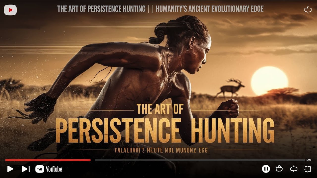The Art of Persistence Hunting | Humanity's Ancient Evolutionary Edge ...