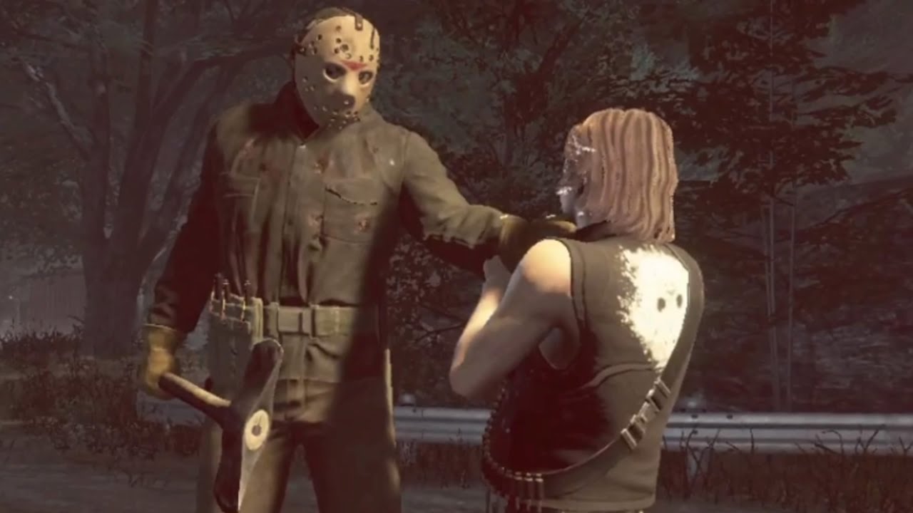 Jason gets gangsta on em Friday the 13th The Game - YouTube