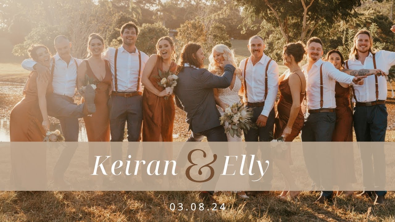 Elly & Keiran got MARRIED!! The Rocks Yandina, Sunshine Coast - YouTube