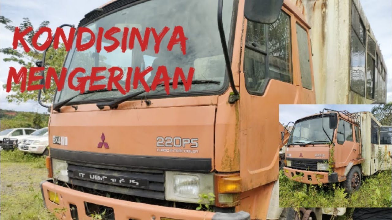 Mobil Lama Terbengkalai, Mitsubishi Fuso 6×4 220 PS - YouTube