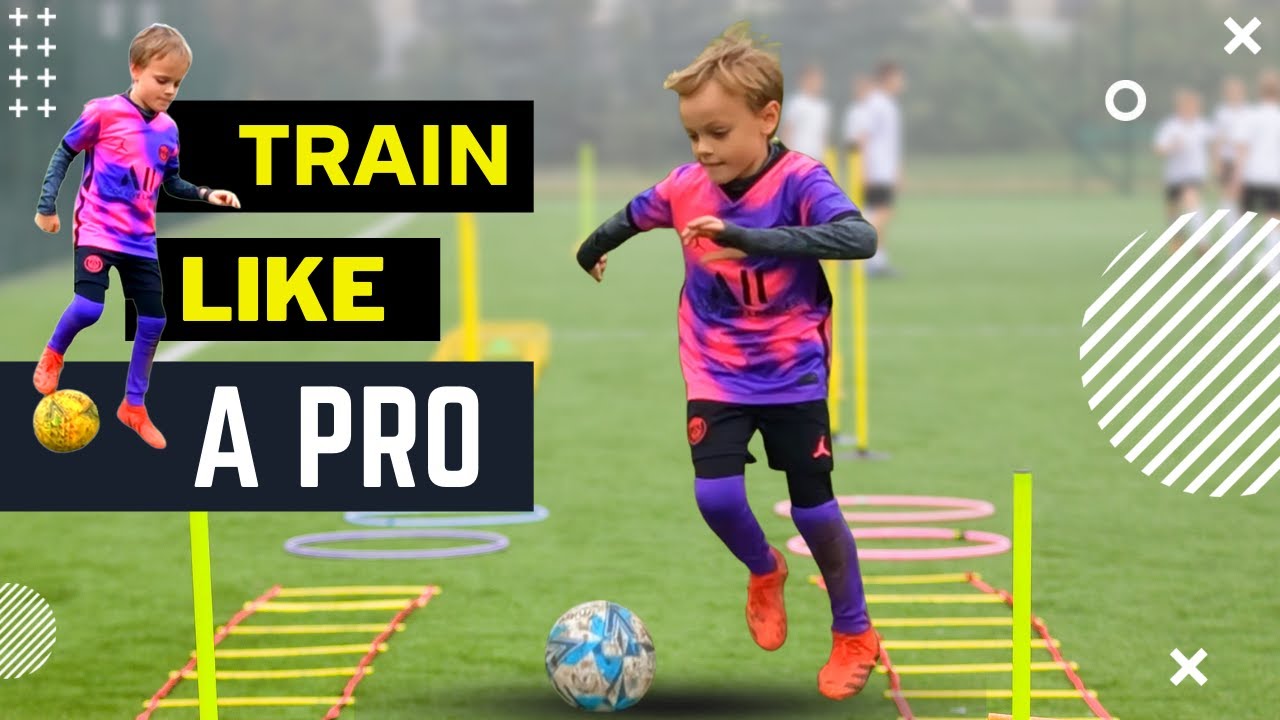 How To Play Football Like a Pro | Football Drills for Kids - YouTube