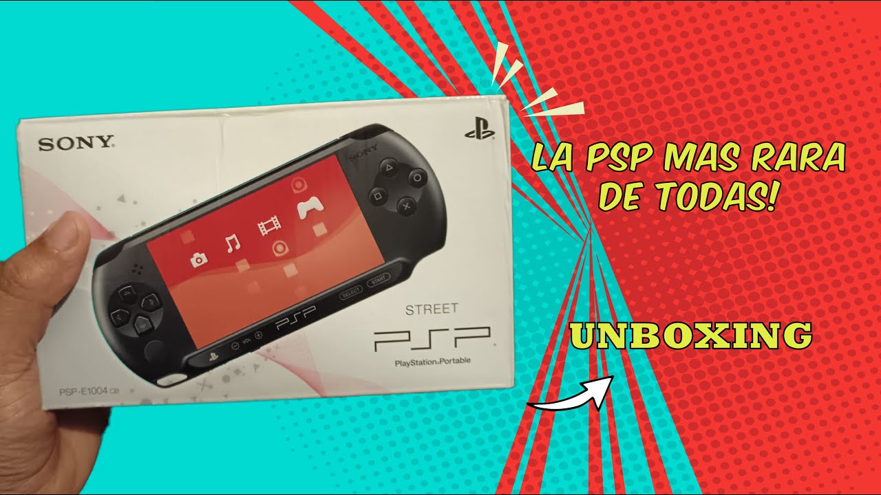 PSP STREET: La más DESCONOCIDA de TODAS! ⎮UNBOXING⎮ - YouTube