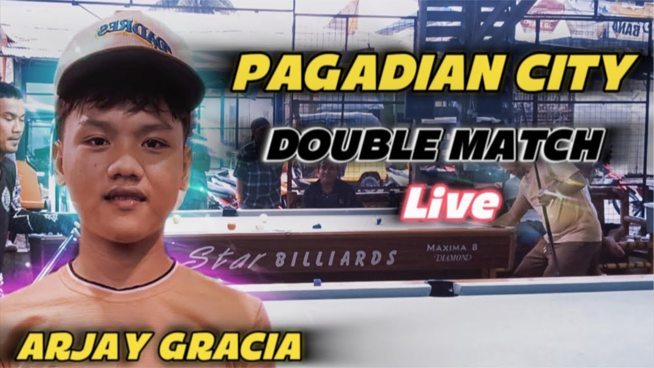 Longbabilliards TV is live! Arjay Gracia Napalaban sa Doubles - YouTube