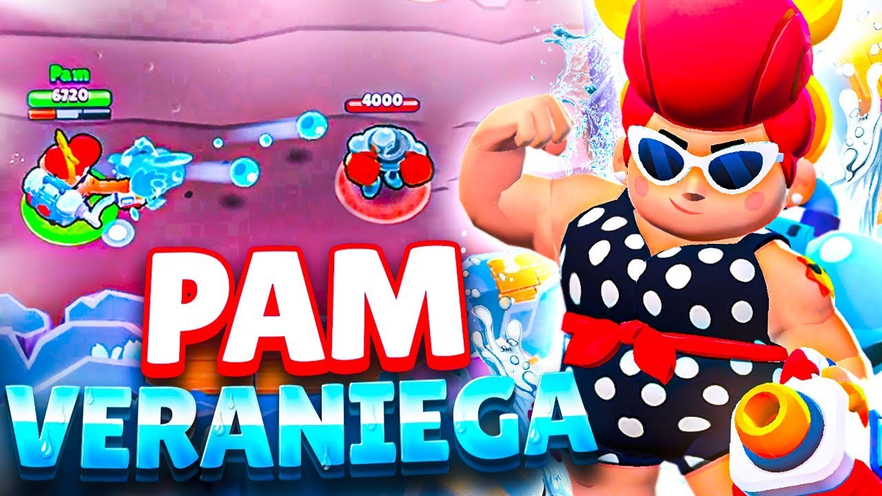 SNEAK PEEK de la ESPERADA SKIN de PAM VERANIEGA en BRAWL STARS - YouTube