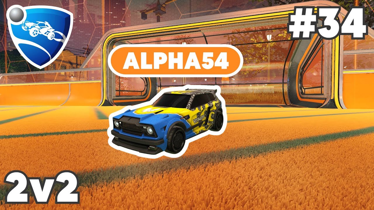 Alpha54 Ranked 2v2 PRO Replay #34 - Rocket League Replays - YouTube