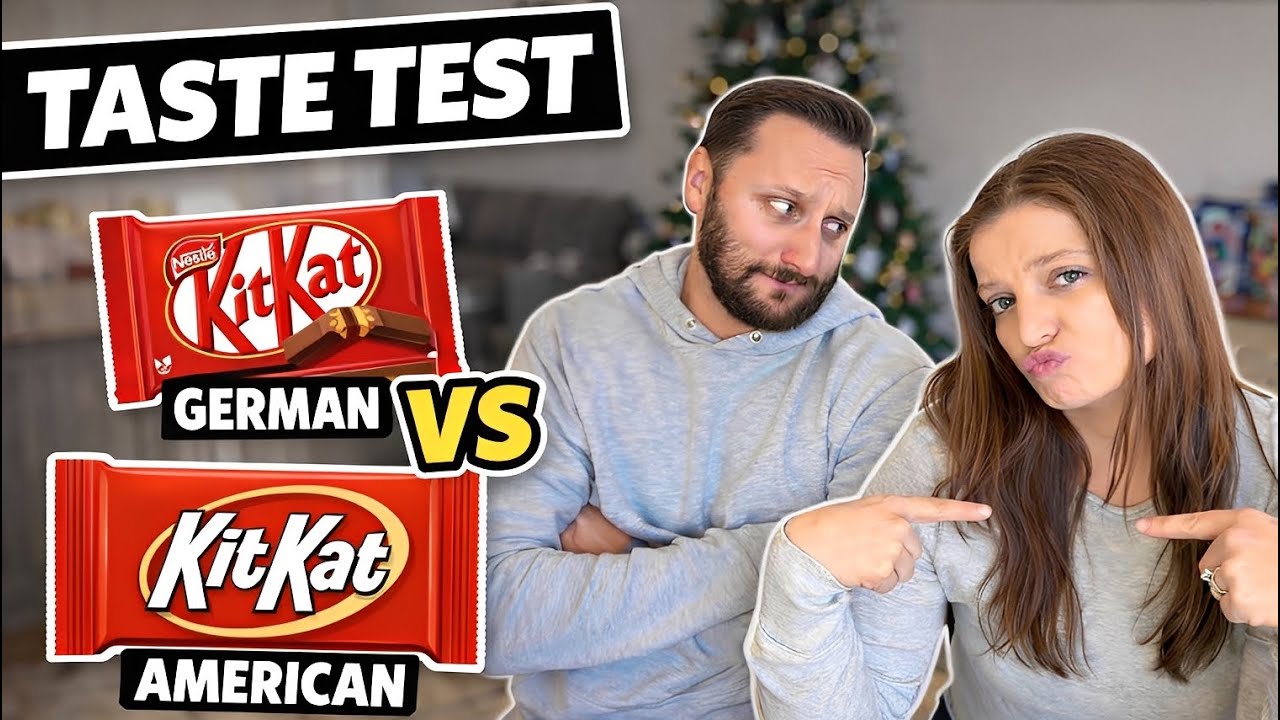 German vs American Kit Kat | Which One Is Actually Better? - YouTube