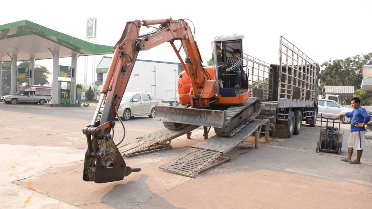 Hitachi ex58mu - YouTube