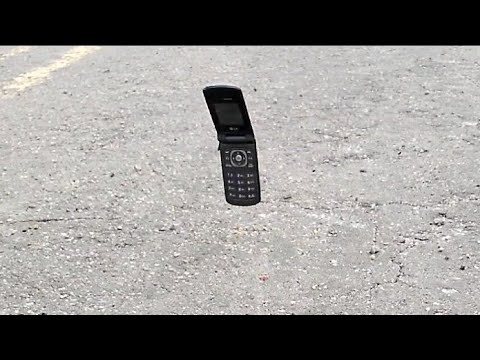 LG VX5500 Drop Test - YouTube