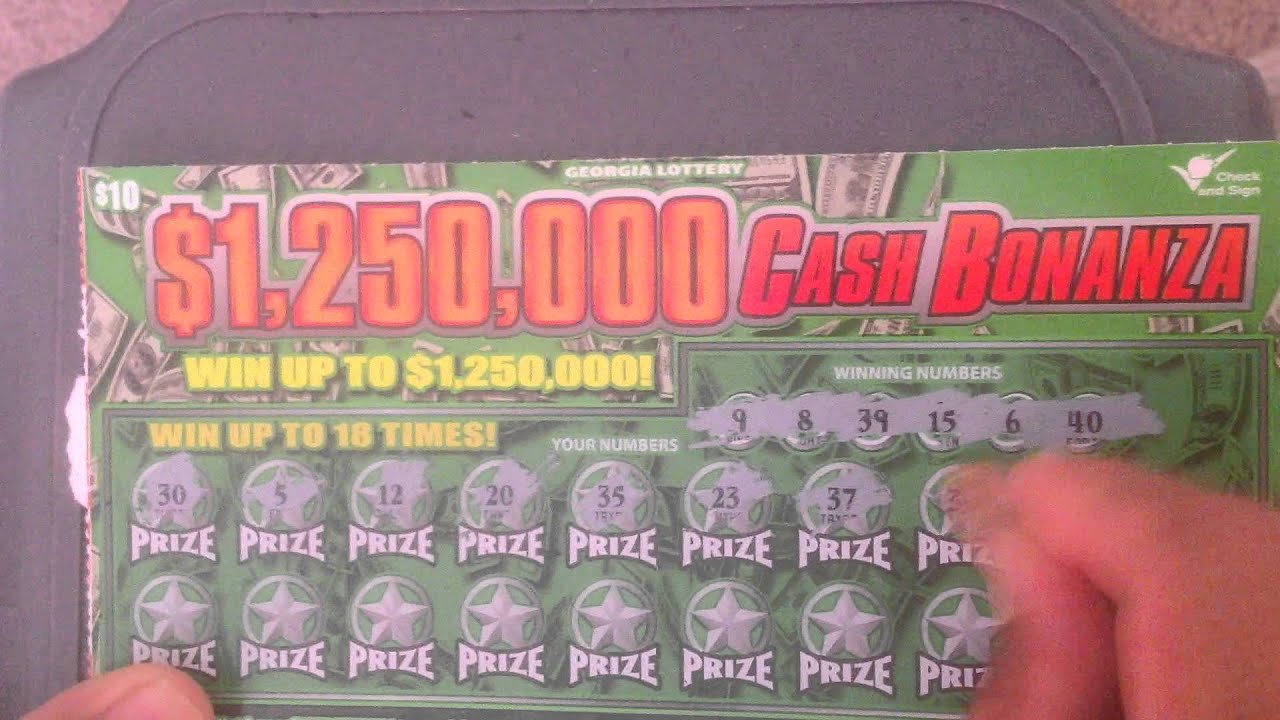 1.25 million cash bonanza on scratch - YouTube