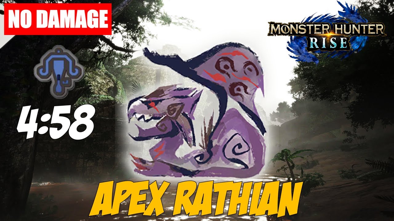 Apex Rathian Solo in 4:58 | LBG Pierce 2 RF - Monster Hunter Rise - YouTube