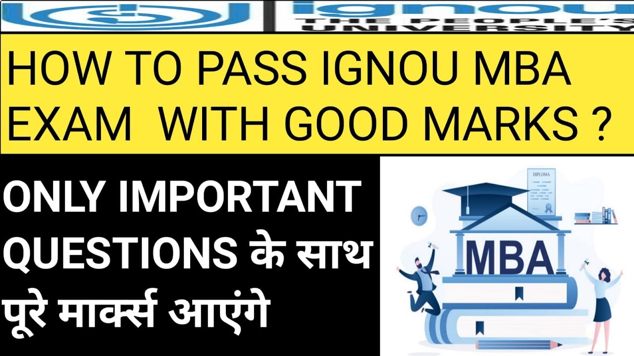 How Get Good Marks In Ignou Mba Ignou Mba Important Question For Exam how-get-good-marks-in-ignou-mba-ignou-mba-important-question-for-exam