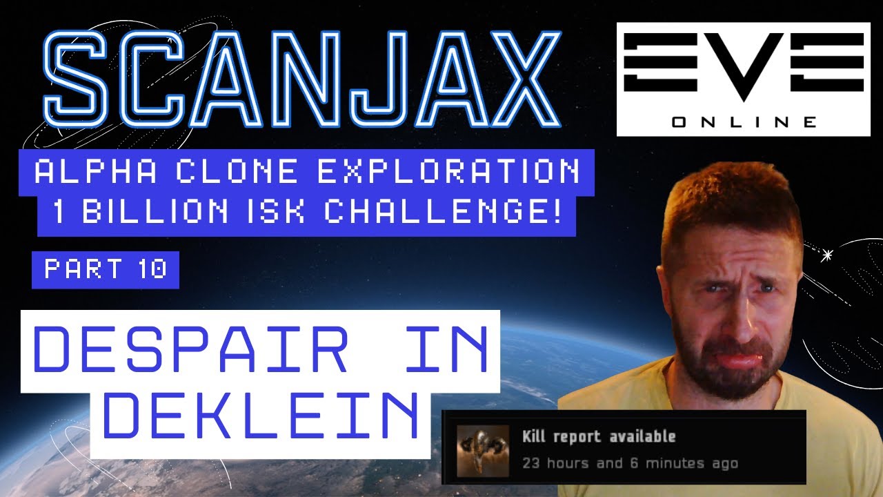 🚀 1 BILLION ISK EXPLORATION CHALLENGE | EVE Online Alpha Clone - Ep10 DESPAIR IN DELKEIN ...