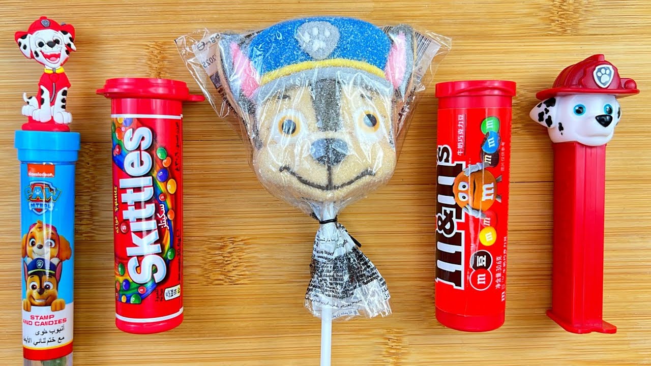 Paw Patrol Treats Opening | Funny Candy ASMR I Sweets & Toys Unboxing ...