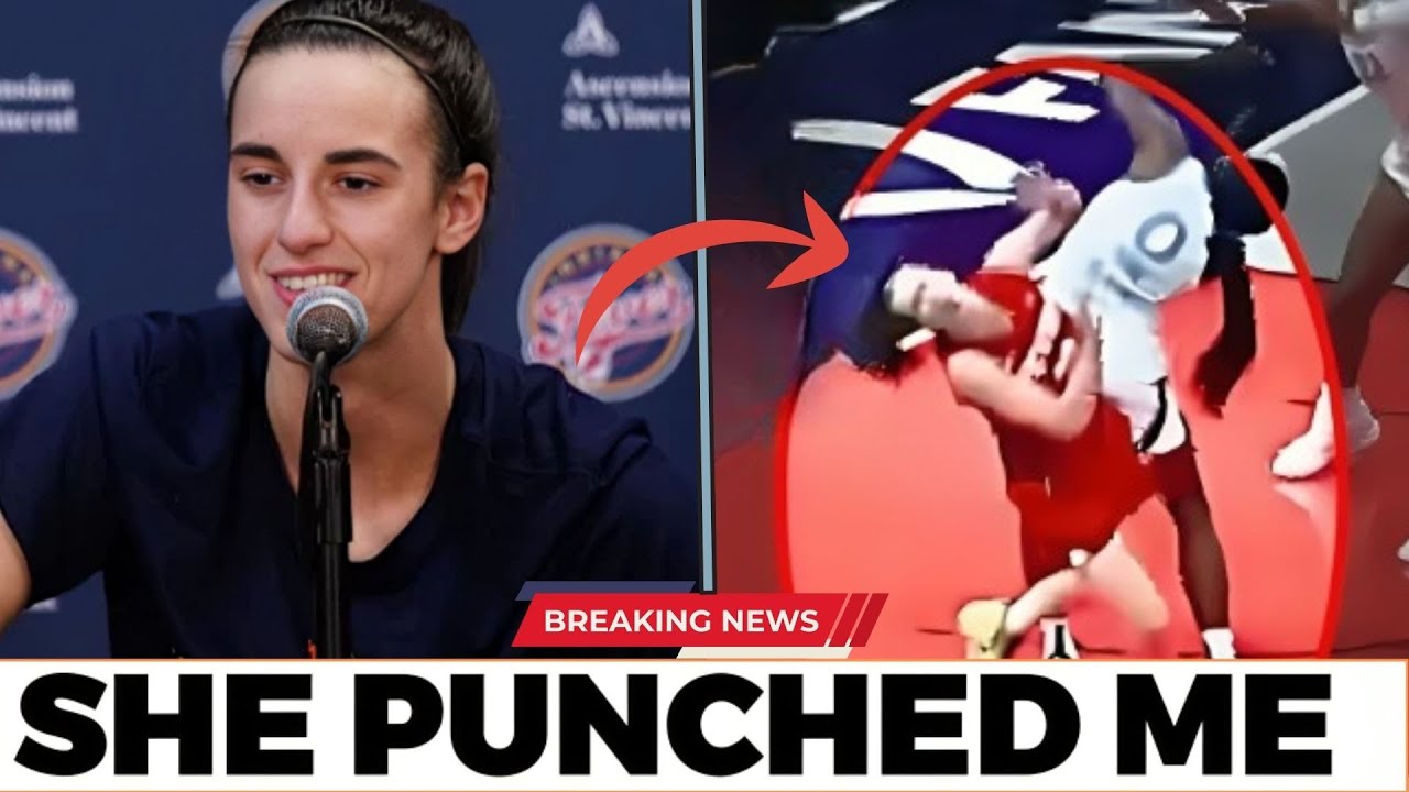 "Caitlin Clark Reacts After Getting Hit in the Face Again | Fever vs ...