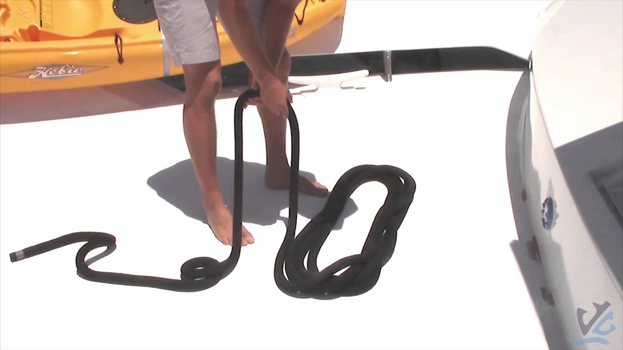 Coiling A Line For Storage - YouTube