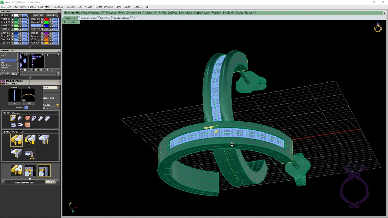 Matrix Setting Part 5 Channel - YouTube