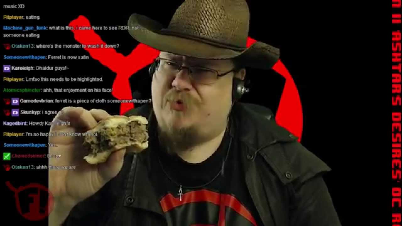 Ferret vs Burger - YouTube