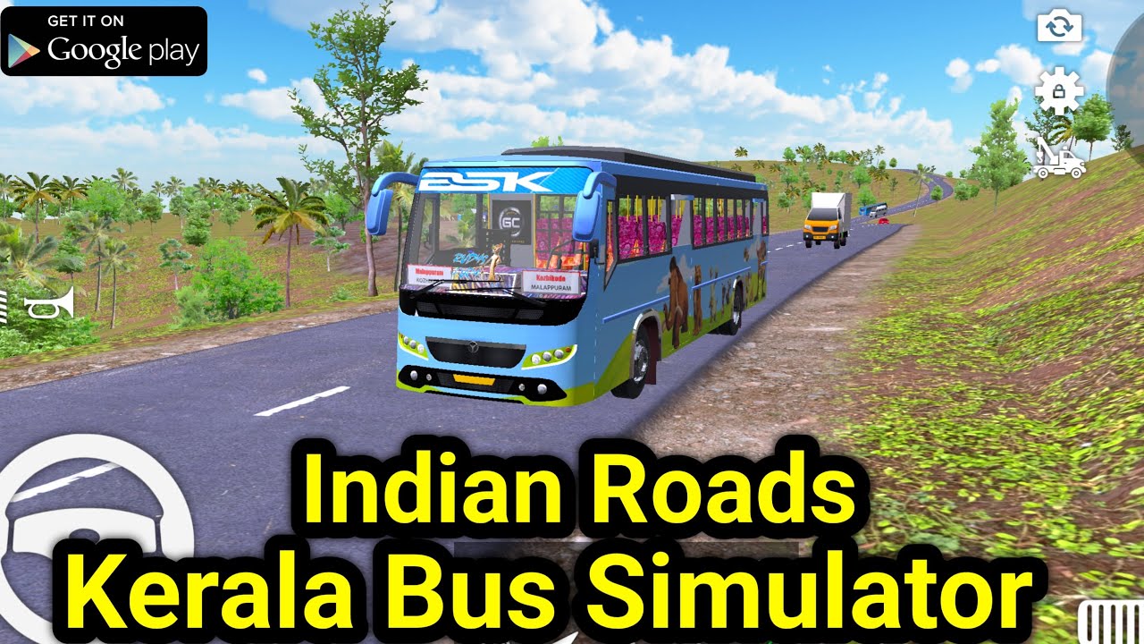 Bus Driving in Kerala | Bus Simulator Kerala - YouTube