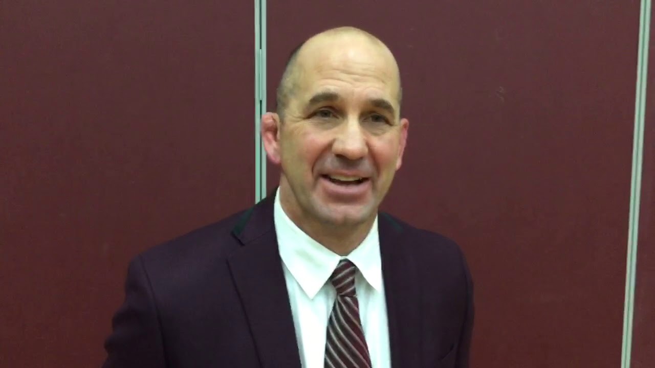 Dave Malecek after UWL’s win over UW-Eau Claire - YouTube