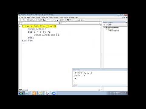 VB6 Practical : 08 Font Effect - YouTube