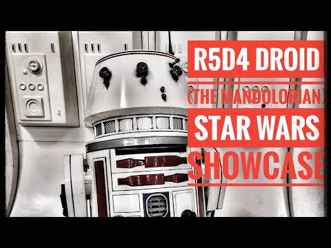 R5d4 droid (the mandolorian) star wars astromech showcase FULL SIZE ...