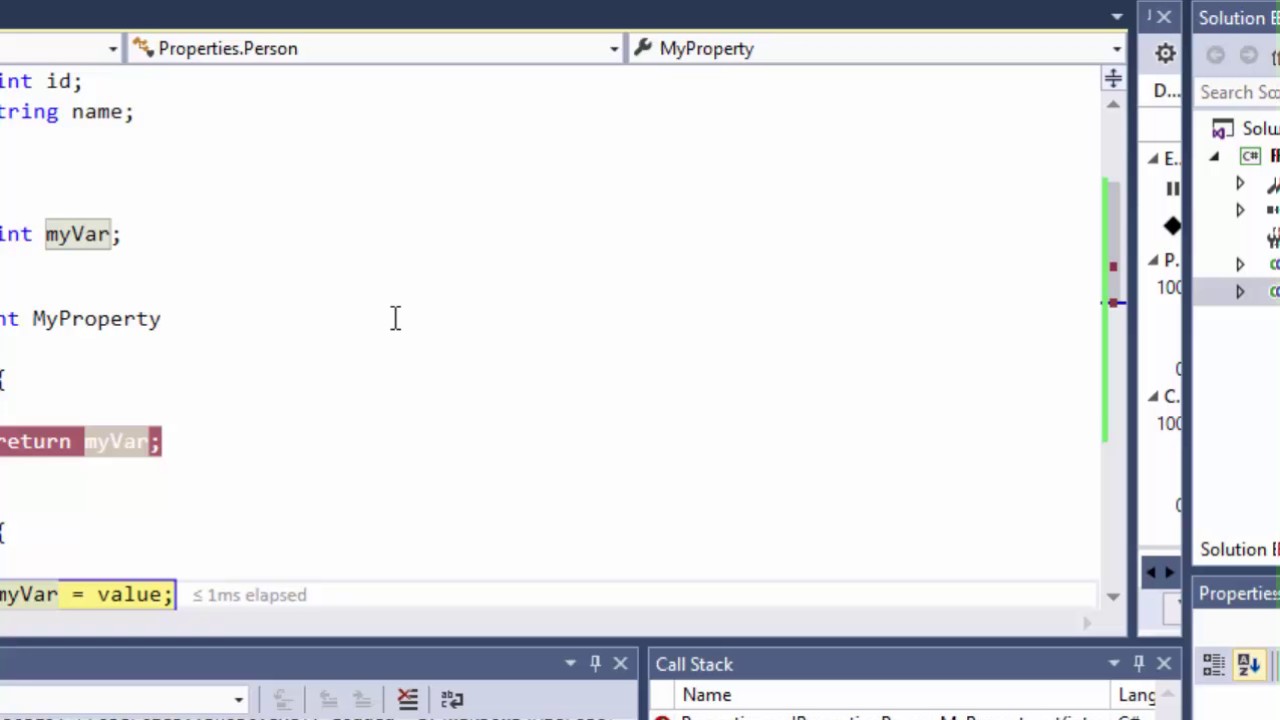 C# - Property - YouTube