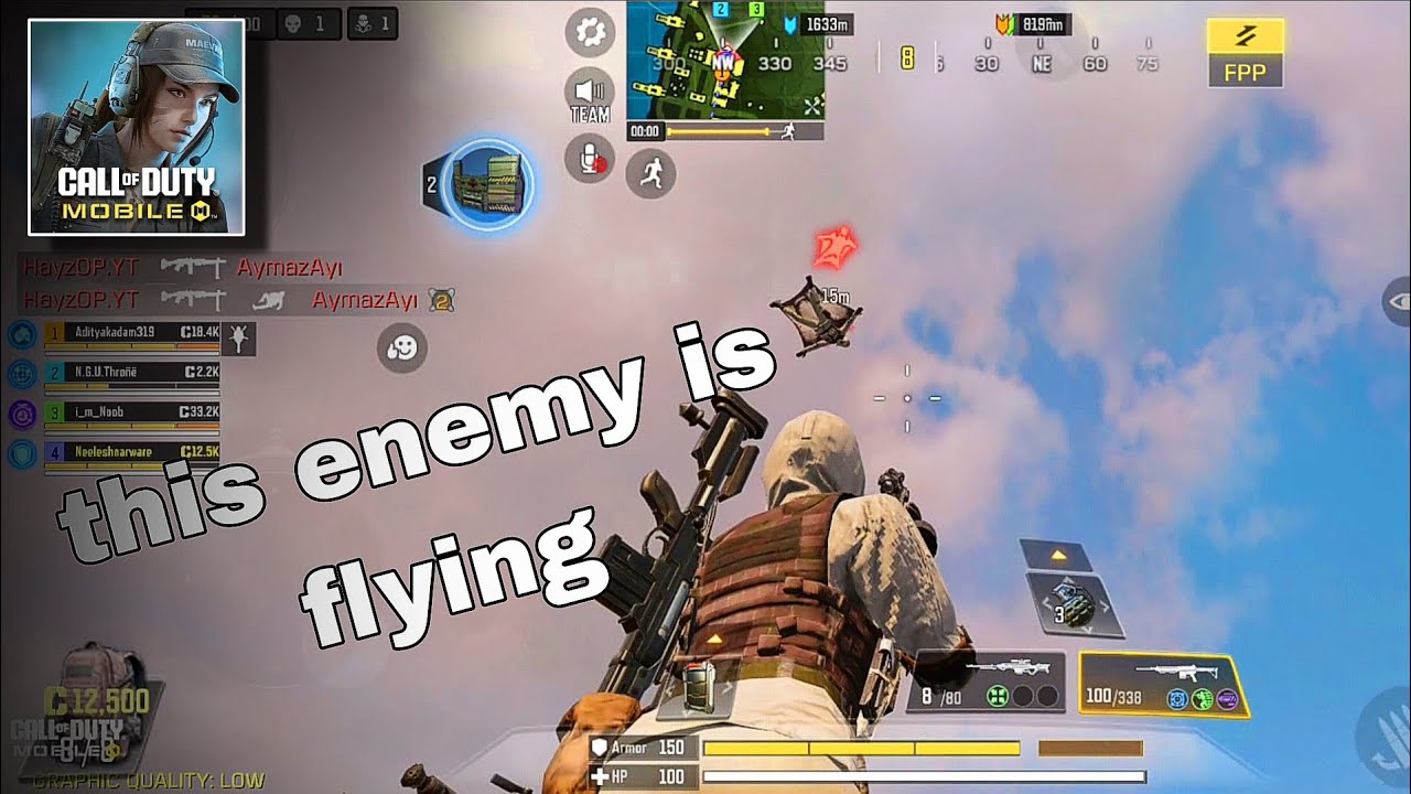 Call of duty sky shot HD - YouTube