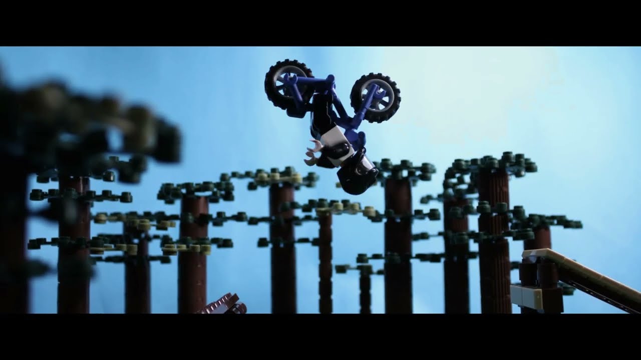Lego Mountain Biking - YouTube