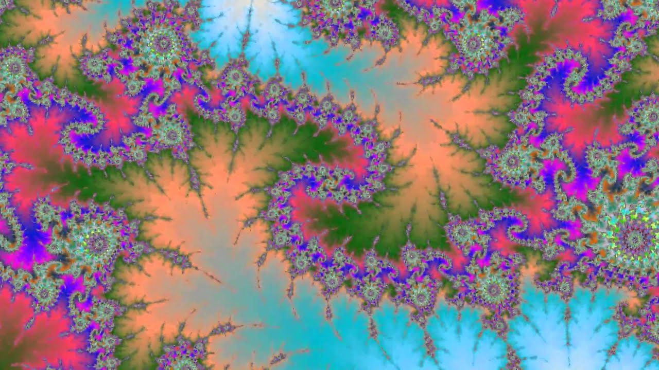 Mandelbrot animated zoom (17) - Fourth order seahorse - YouTube