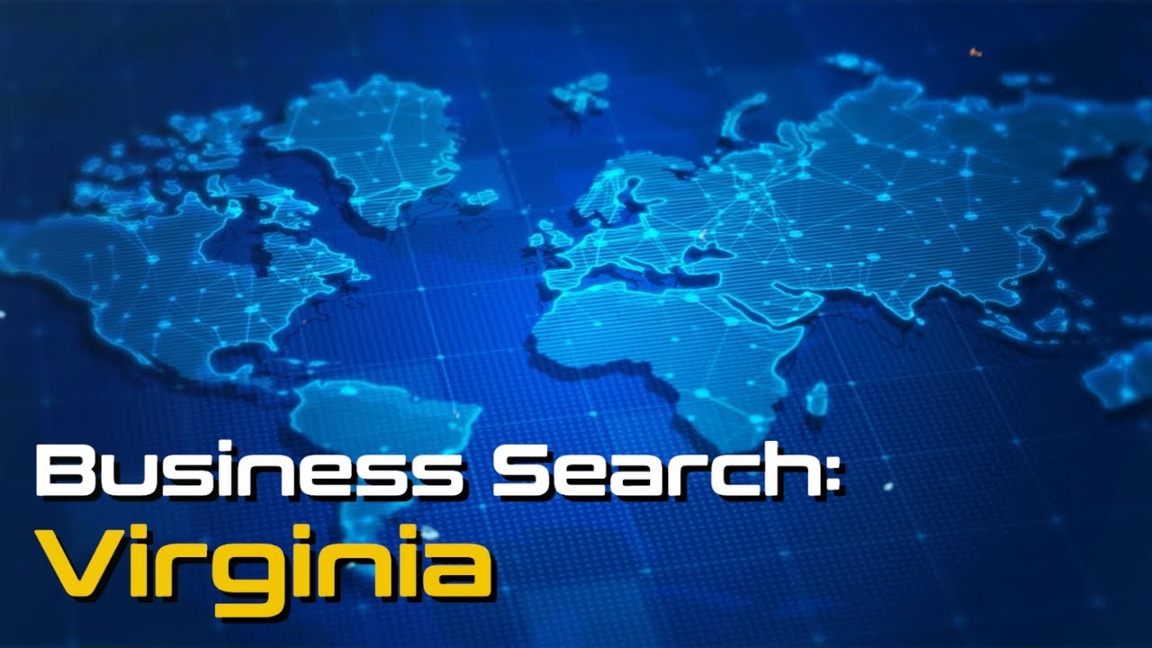 Virginia Secretary of State Business Search Guide 2024 - YouTube