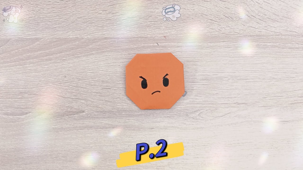 Origami Emoticon ANGRY - Ep.2 - YouTube