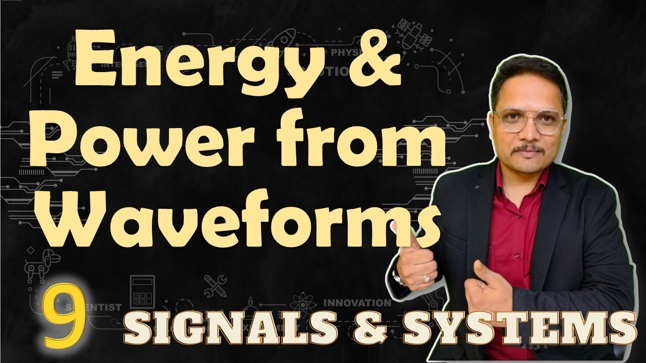Energy and Power of Signal from Waveforms Explained: Basics and Solved Examples - YouTube