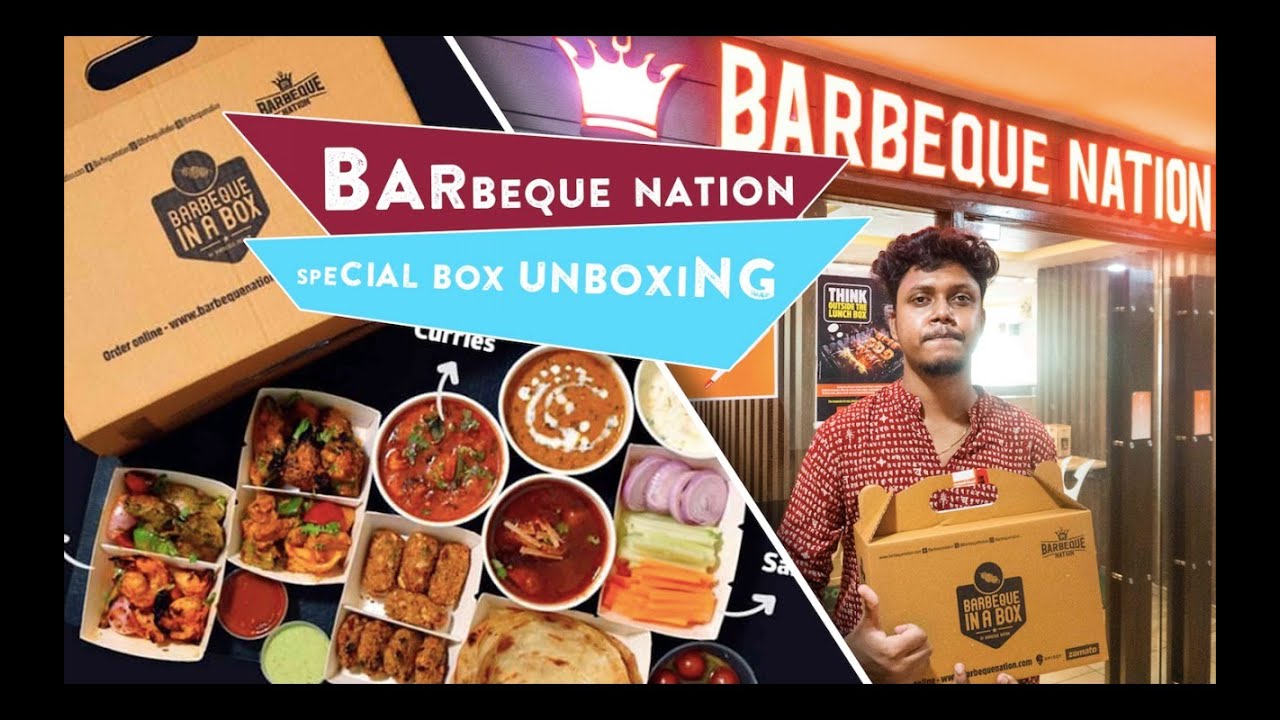 Barbeque Nation Special Box Unboxing |Barbeque In a Box|Barbeque Nation ...
