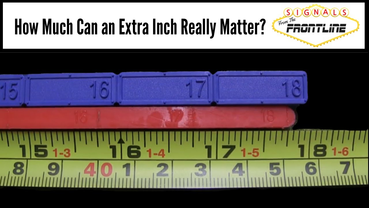 How Much Can an Extra Inch Really Matter? | Signals from the Frontline ...